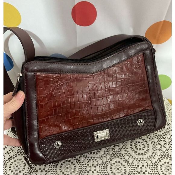 EGO | Bags | Vintageego Leather Bag 98s Beautiful Leather Brown | Poshmark